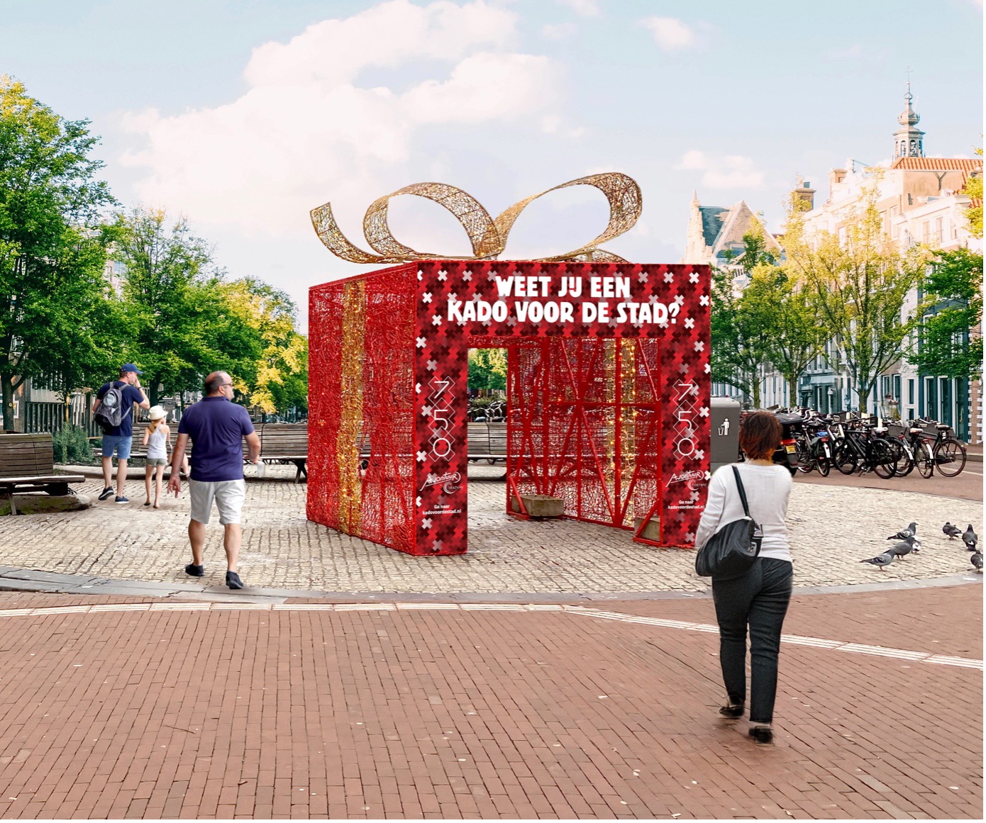 Kado voor de stad op tour - Stichting Amsterdam 750